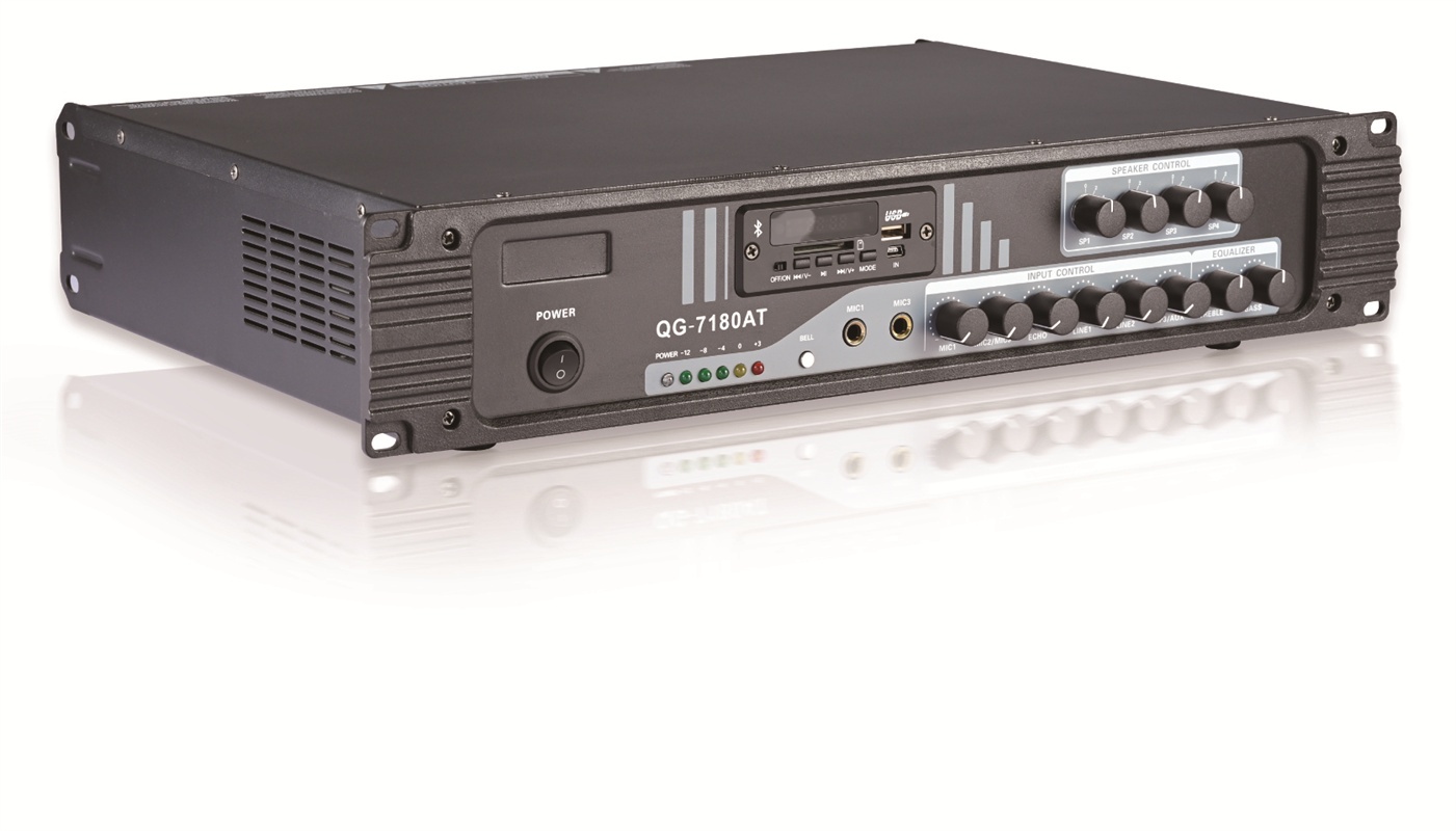 Digital Touch Screen Public Address Mixer Amplifier