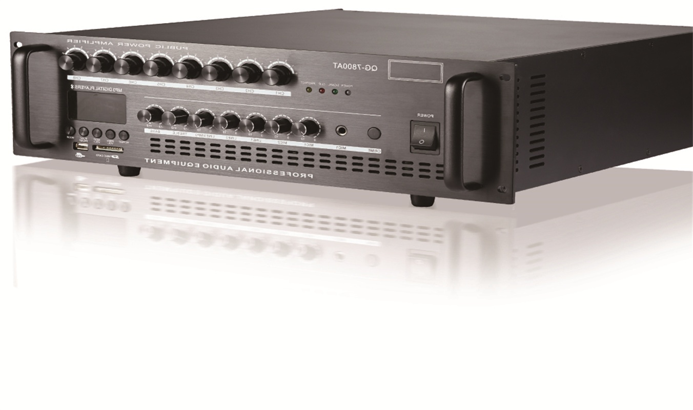 Digital Touch Screen Public Address Mixer Amplifier